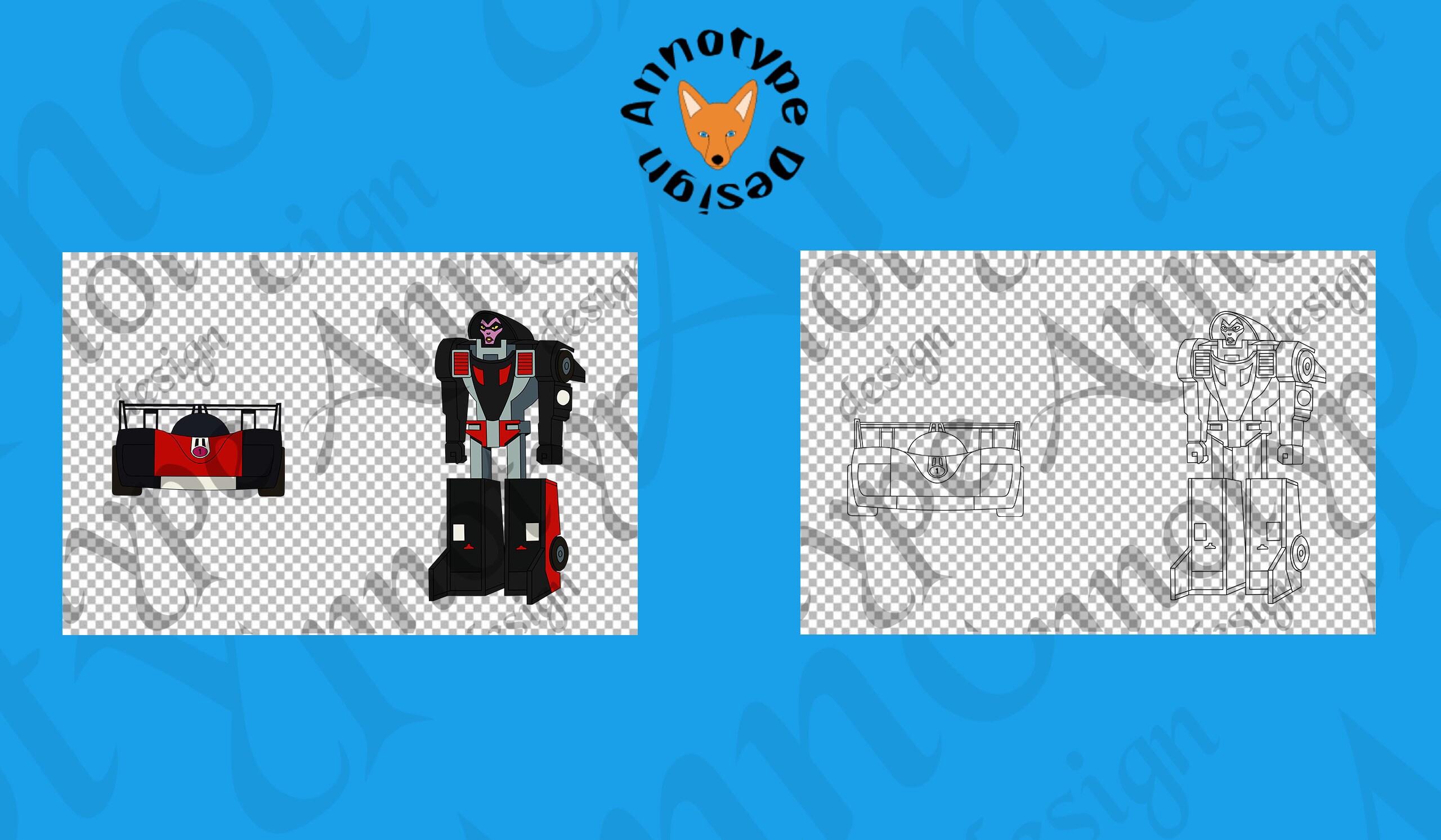 Gobots 80s Cartoon Vector SVG Image X12 Pack - Etsy