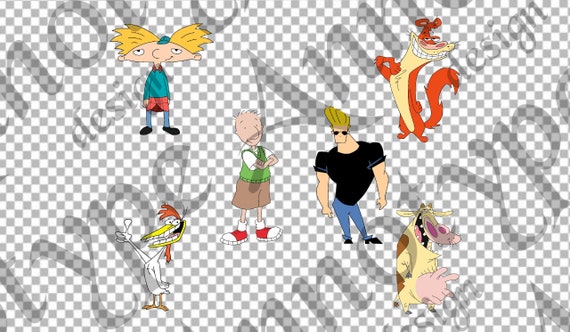 Cartoon Network 90s Cartoons VECTOR .SVG X6 Pack - Etsy India