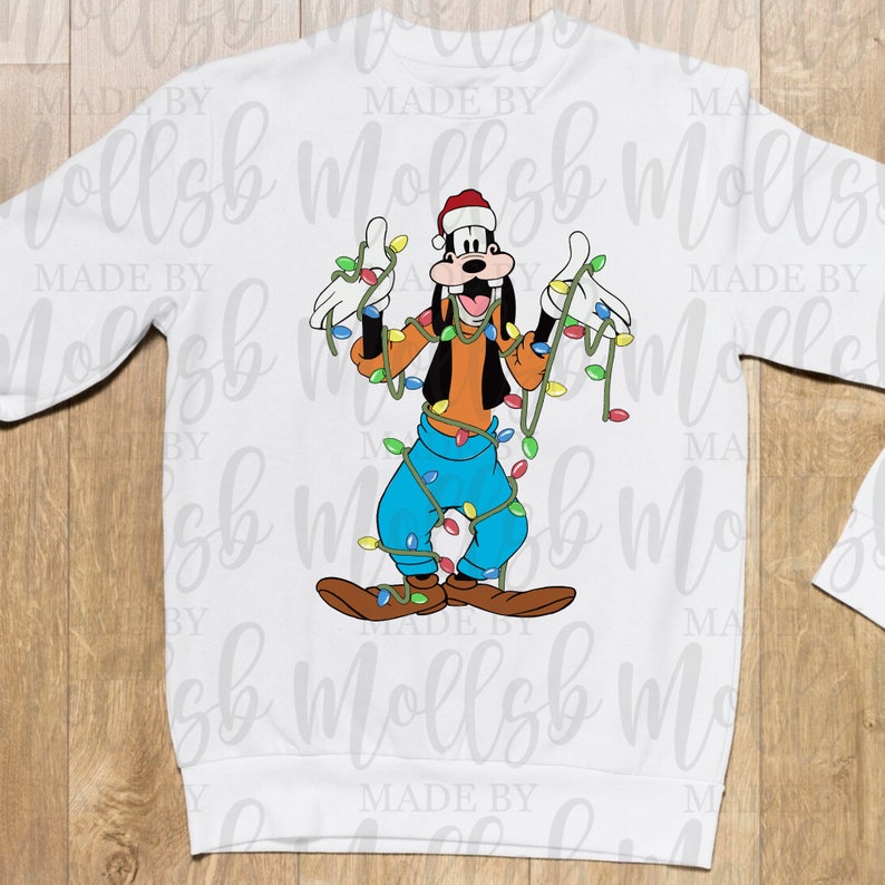 Goofy Christmas Light Png - Etsy