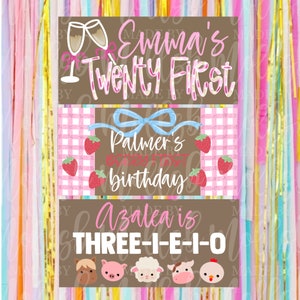 Banner TEMPLATE - Etsy