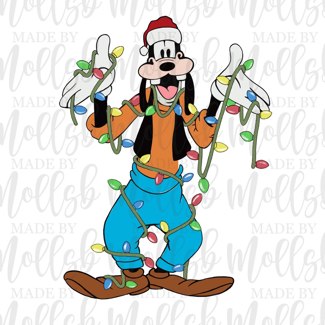 Goofy Christmas Light Png - Etsy