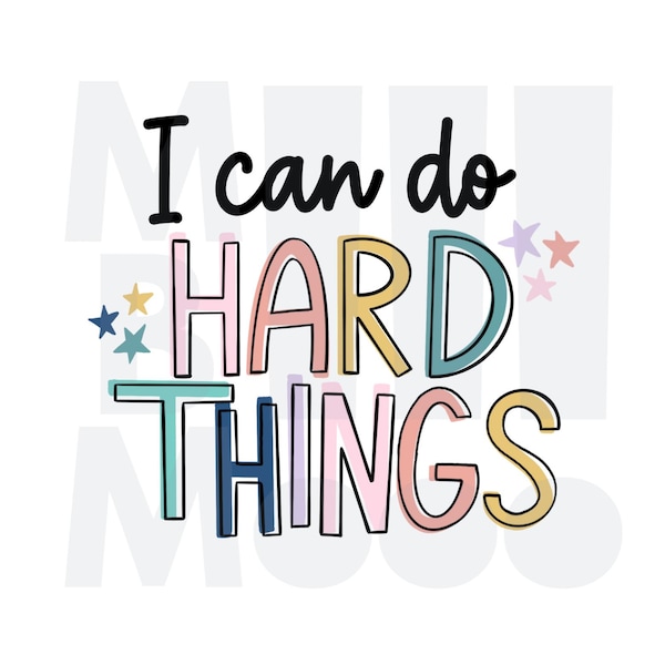 Do Hard Things - Etsy
