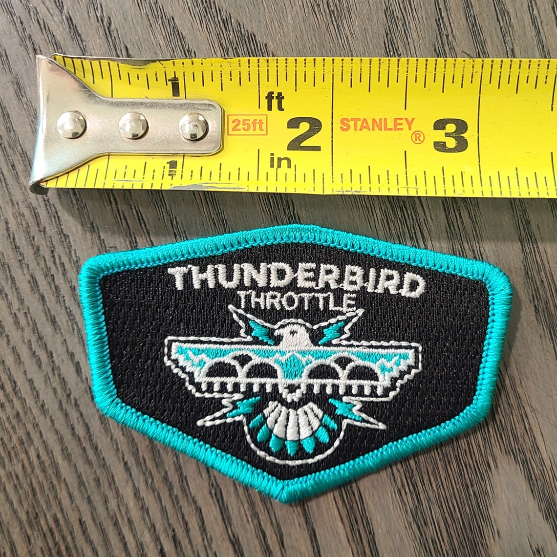 A Thunderbird Throttle Patch - 3" Width - Etsy