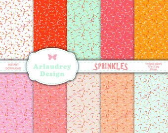 Christmas Digital Papers Christmas Scrapbook Paper Christmas - Etsy