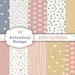 Boho Digital Paper, Boho Patterns 12x12 Scrapbook Paper, Scrap Book ...