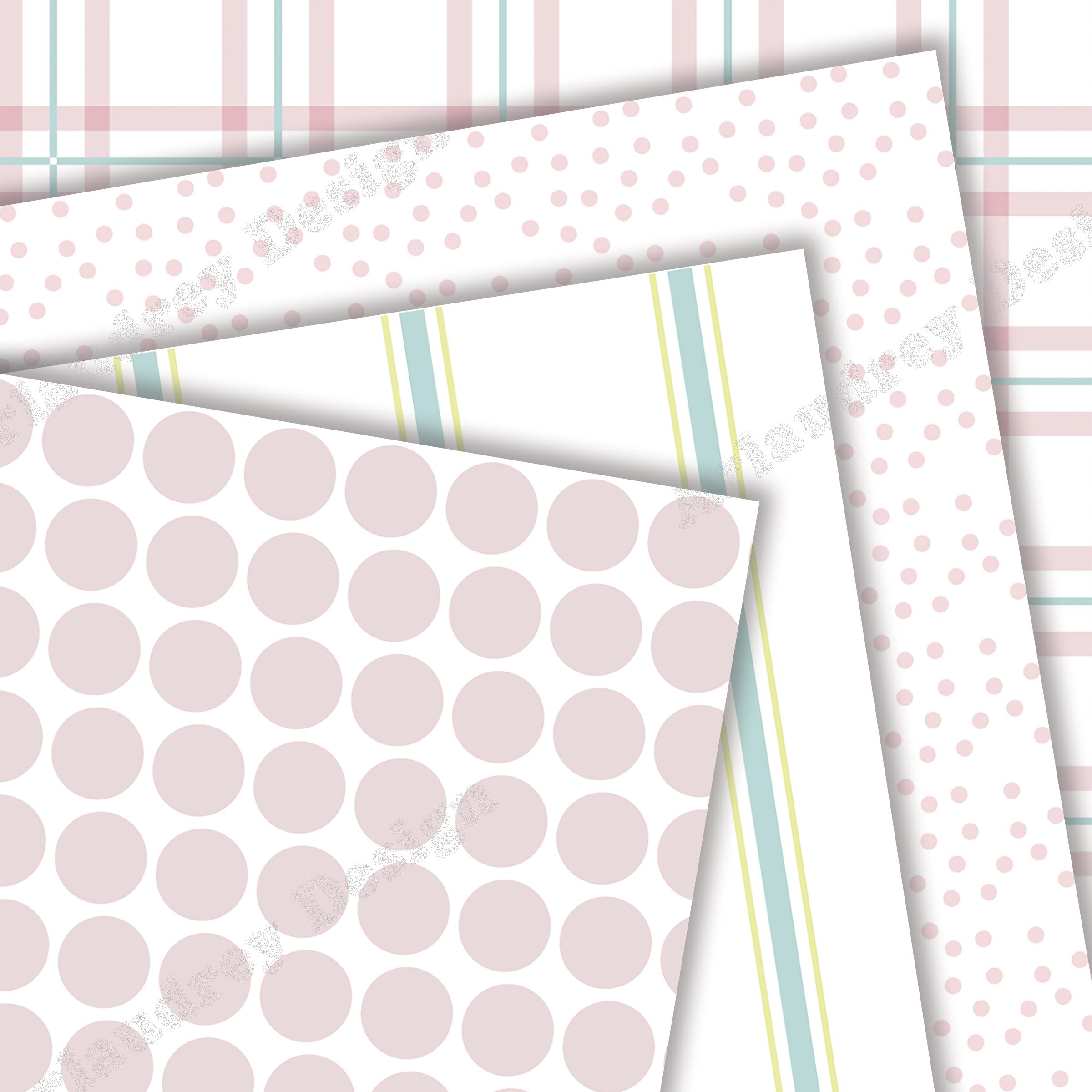 Pastel Digital Papers, Pastel Pattern, Baby Digital Paper, Baby Pattern ...