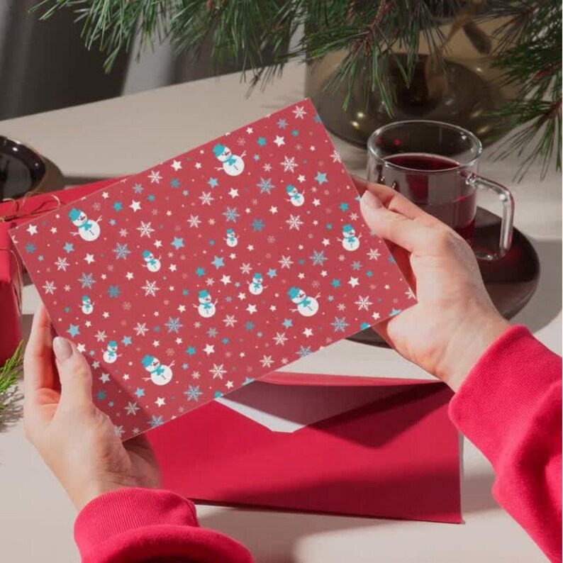 Christmas Digital Papers, Christmas Scrapbook Paper, Christmas ...