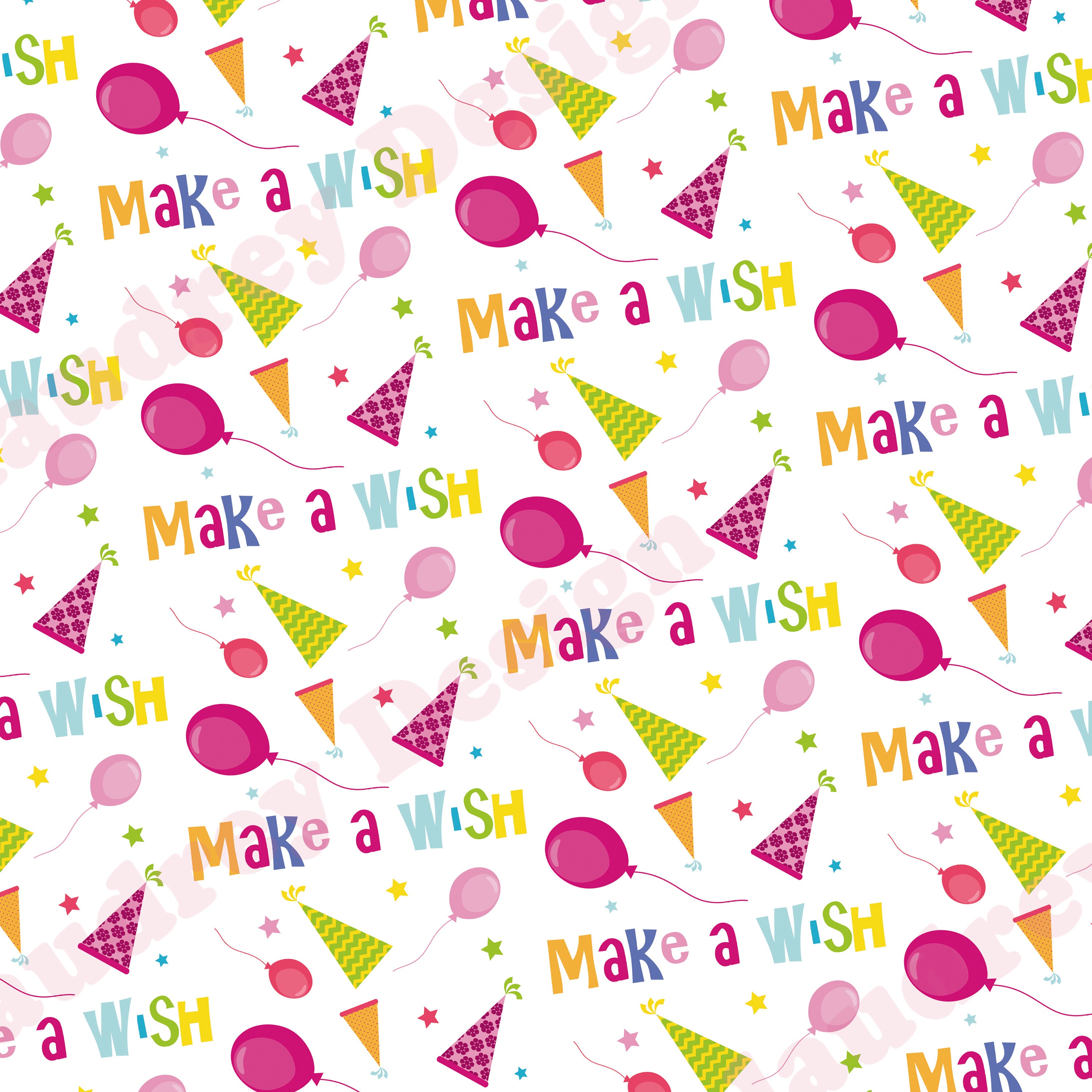 Happy Birthday Digital Paper, Birthday Patterns, Birthday Party Digital ...