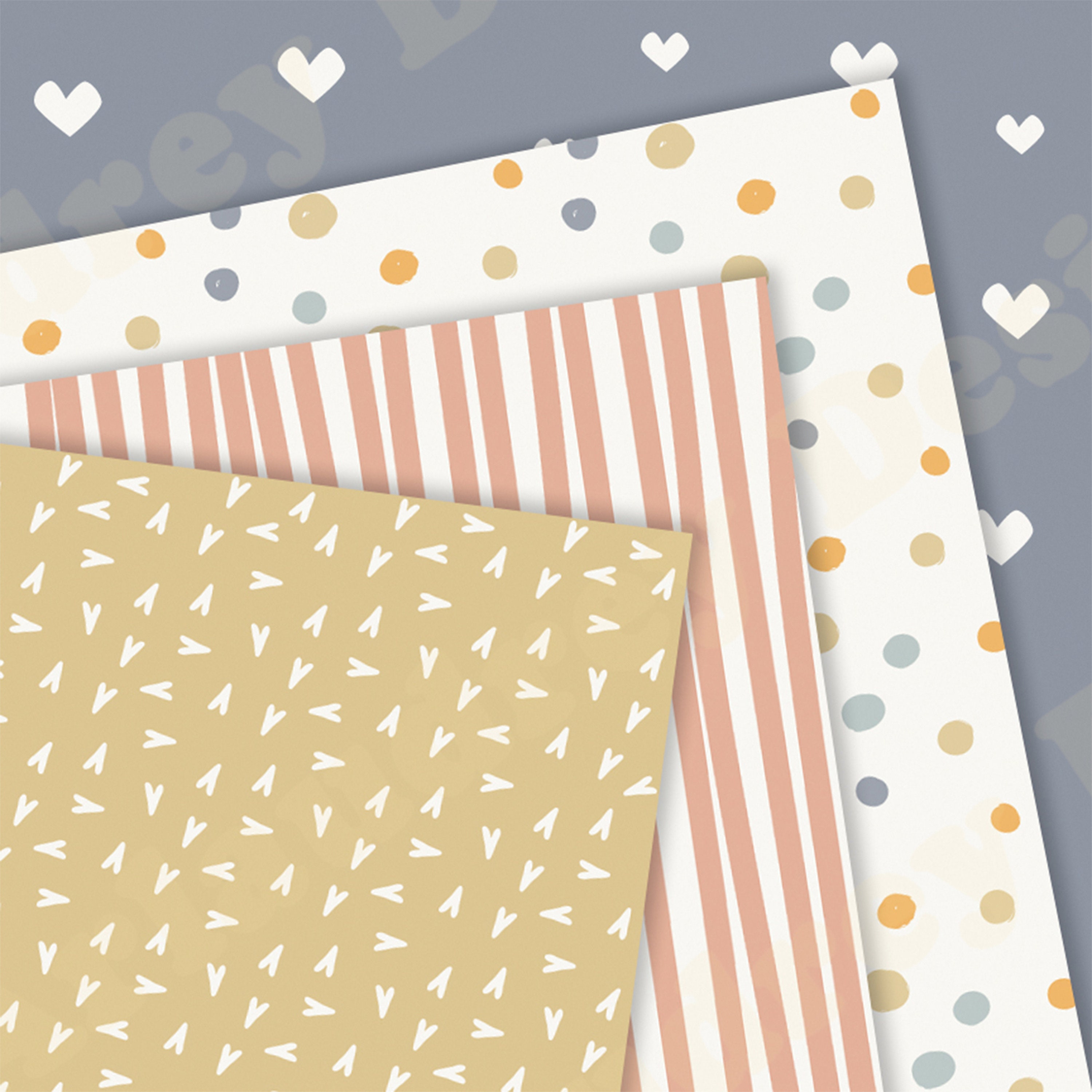 Boho Digital Paper, Boho Patterns 12x12 Scrapbook Paper, Scrap Book ...