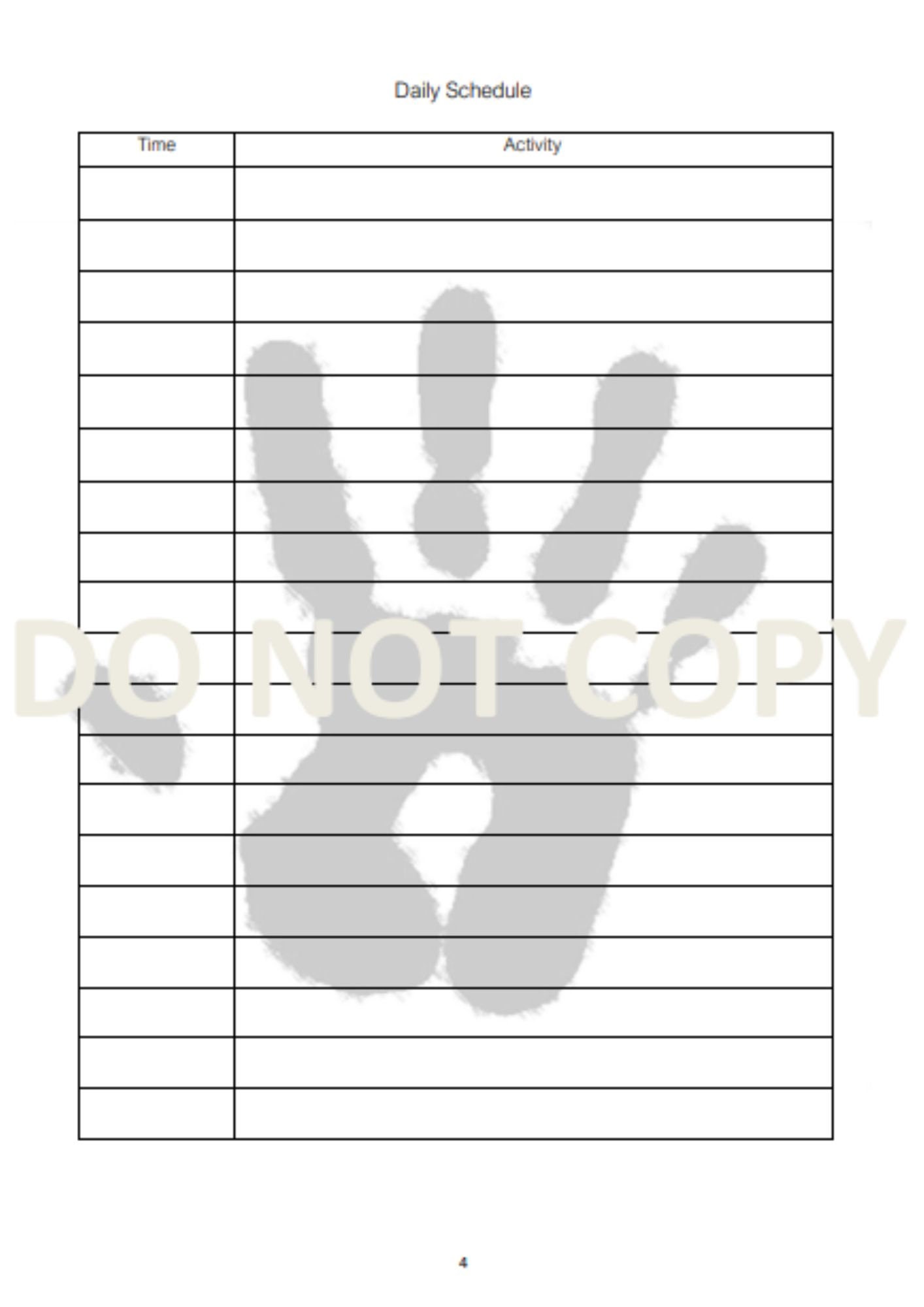 Child Profile, Printable, Form, Daycare, Editable, Childcare Providers ...