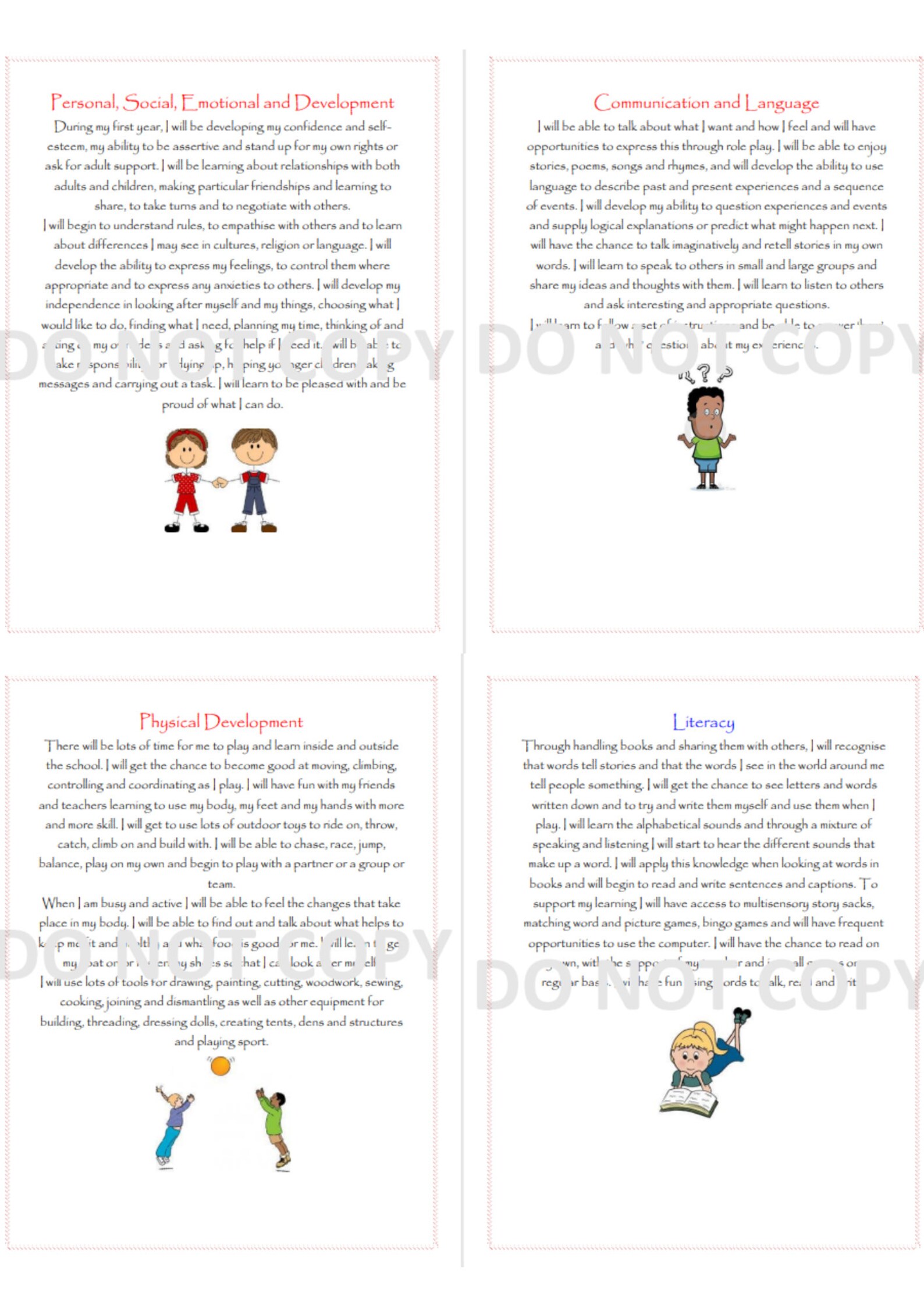 Learning Journey Story, Printable, Form, Daycare, Editable, Childcare ...