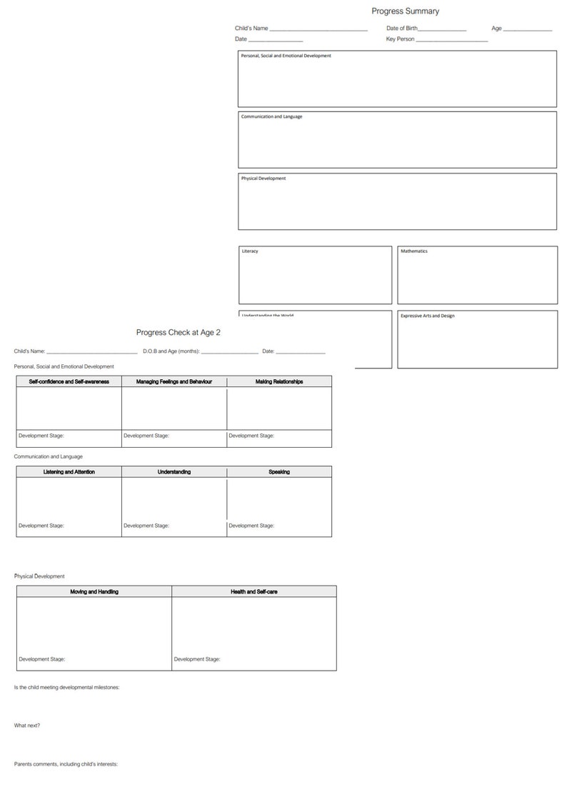 Start up Kit Printable Form Daycare Editable Childcare - Etsy