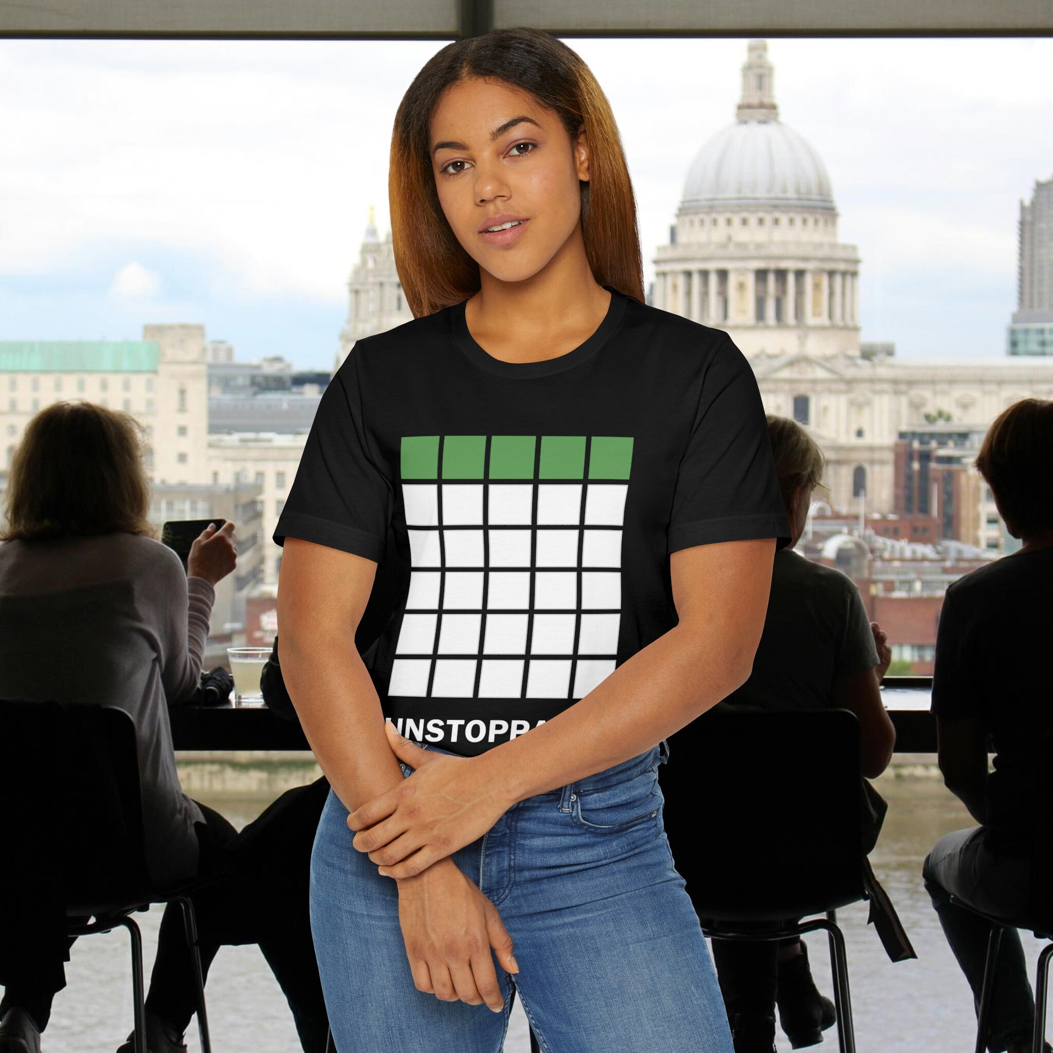 Unstoppable Wordle T-shirt - Perfect Gift for Word Game Lovers ...