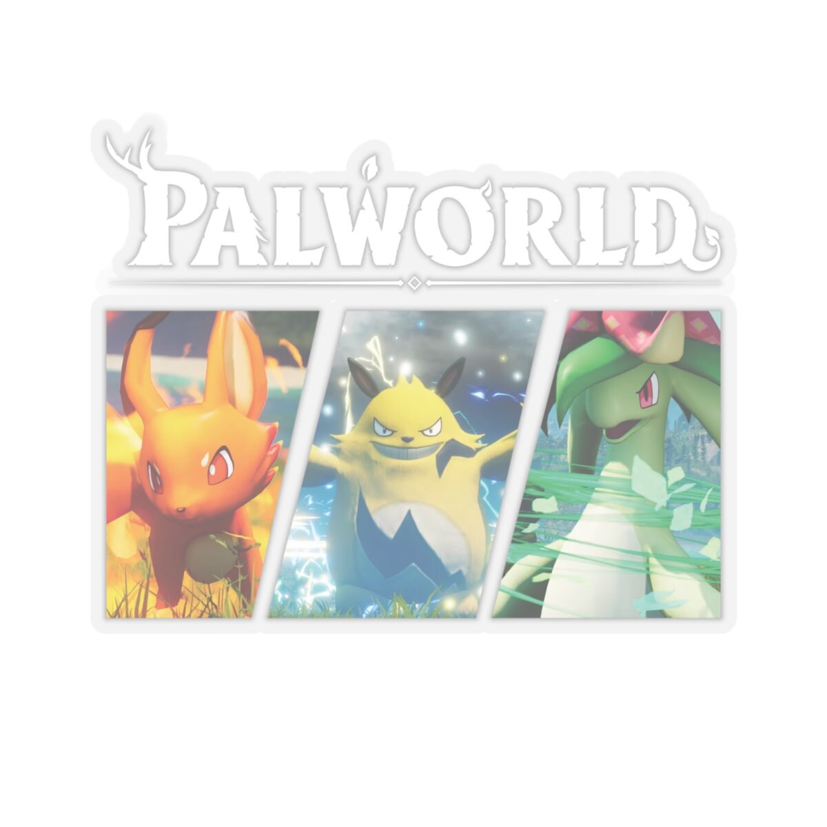 Palworld Stickers in Multiple Sizes Kiss-cut Stickers - Etsy