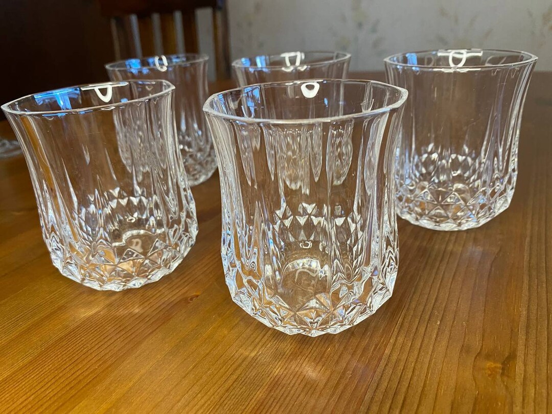 Vintage Cristal D'arques Cocktail Glasses Set of 5 French Crystal ...