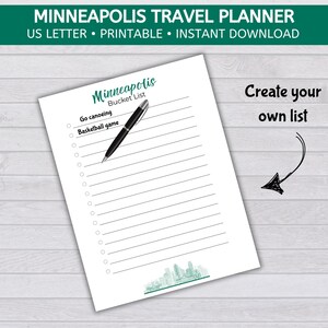 Minneapolis Travel Bucket List, Minneapolis Travel Checklist, Family ...