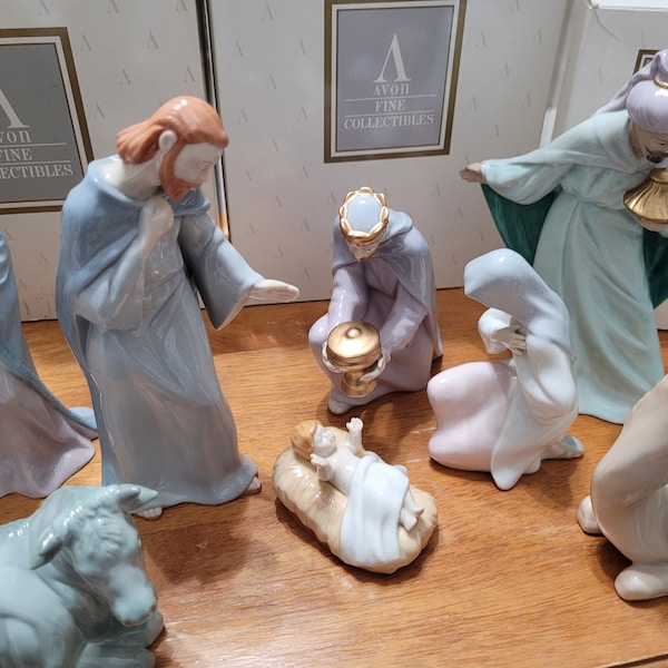 Avon Nativity Set - Etsy
