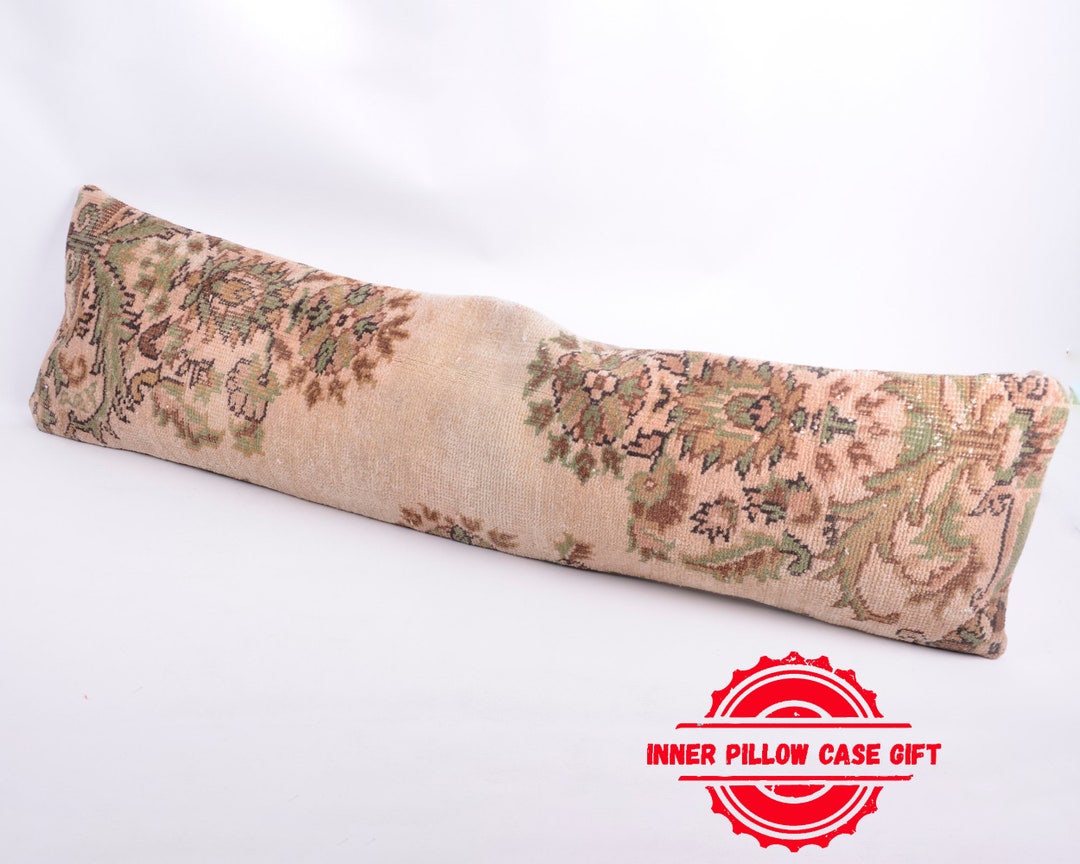 Long Lumbar Pillow Cover ,12x48 Turkish Rug Pillow Sham,turkish Pillow ...