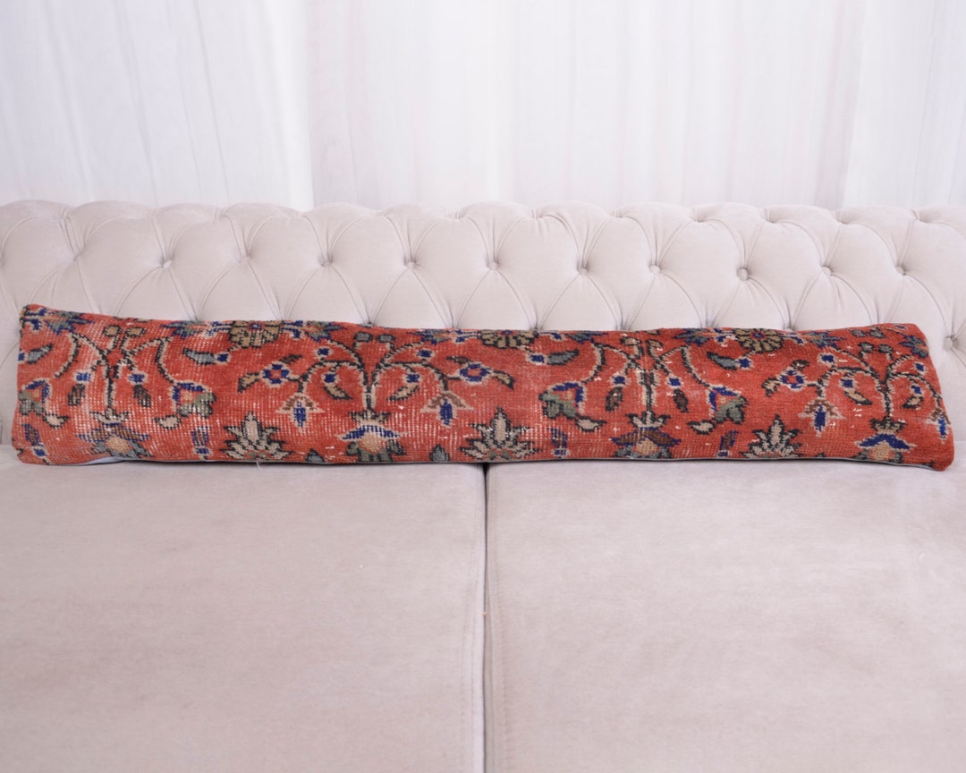 Long Pillow for Bed Extra Long Pillow Lumbar Throw Pillow - Etsy