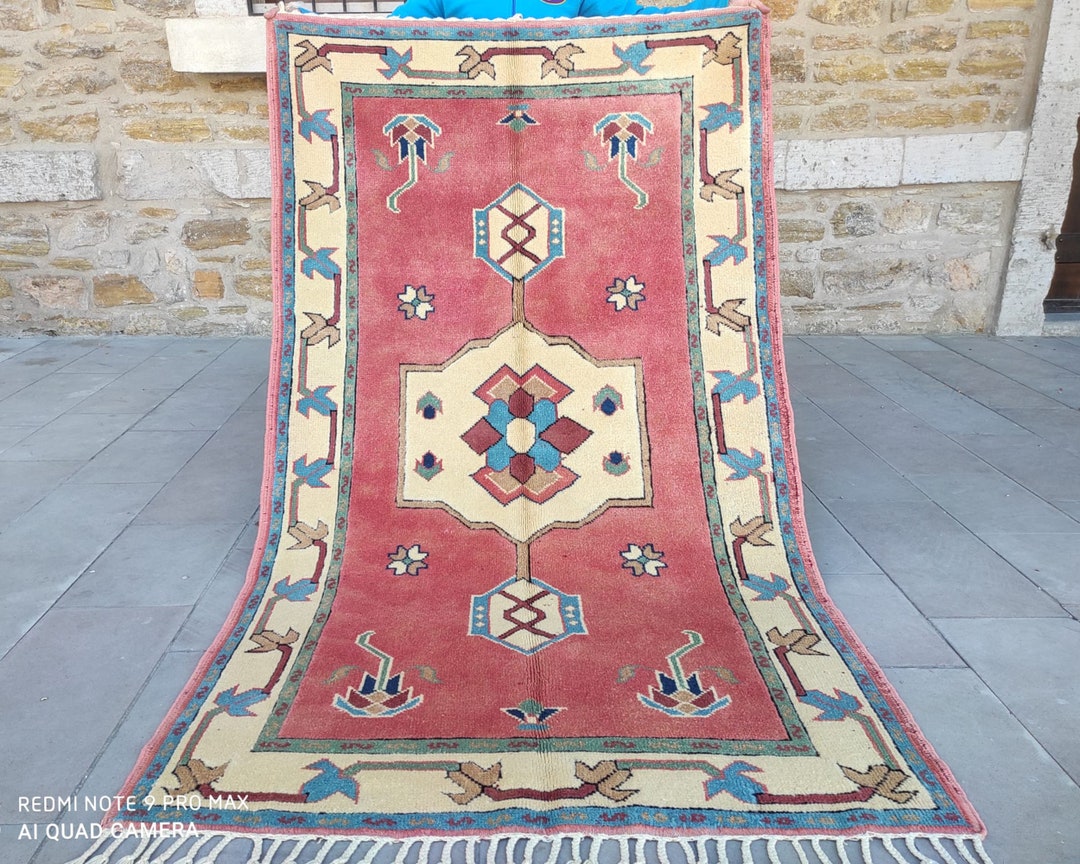 Gift Decor Unique Turkish Famous Milas Hand Woven Carpet and Rug, Large ...