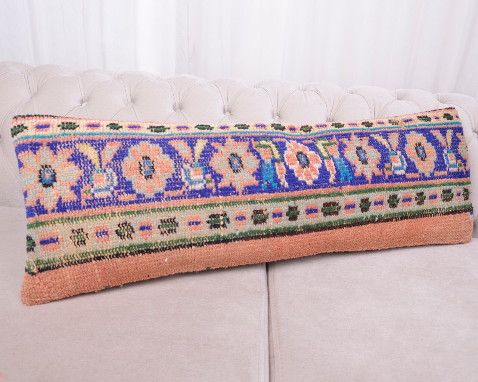 Long Pillow for Bed Extra Long Pillow Lumbar Throw Pillow - Etsy