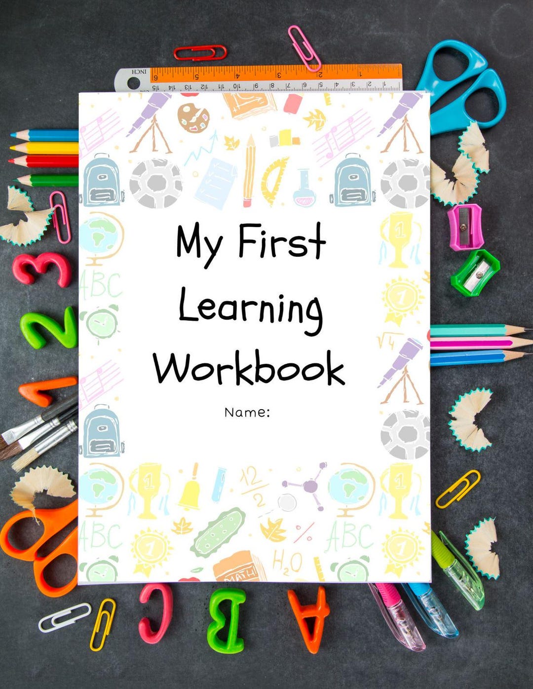 My First Workbook - Etsy