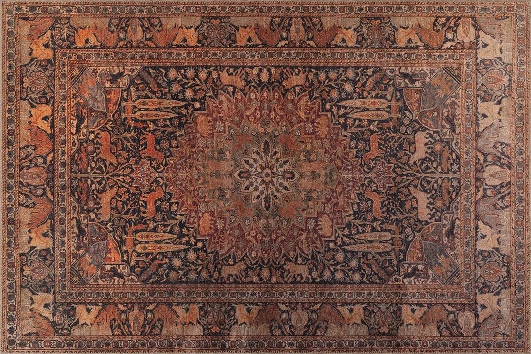 Rugs 8x10 Turkish Rug 8x10 Oushak Rug Kilim Rug Animal - Etsy Canada