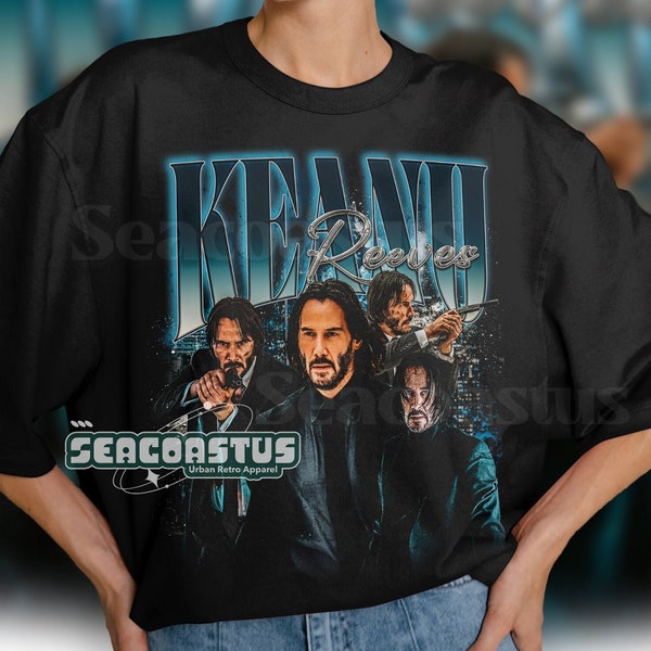 T Shirts Keanu Reeves - Etsy