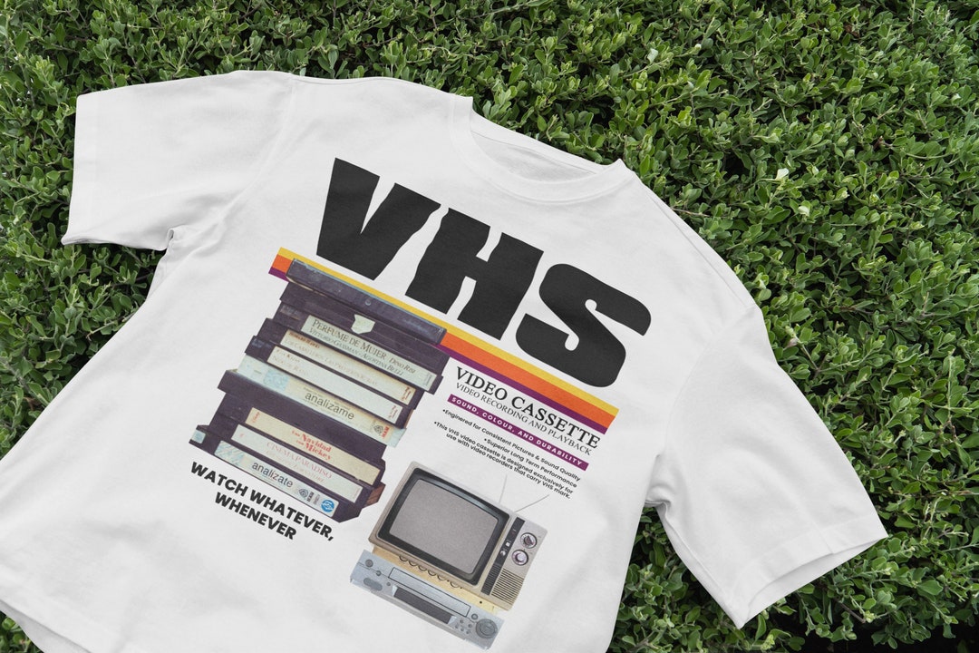 Retro 90s VHS Nostalgic T-shirt, Y2K, Retro Shirt, 2000strendy Shirt ...