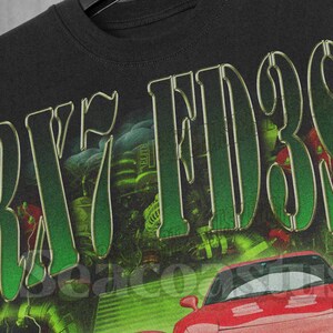 Limited Mazda RX7 FD3S Vintage T-shirt, RX7 T-shirt, 13b-rew Retro 90's ...