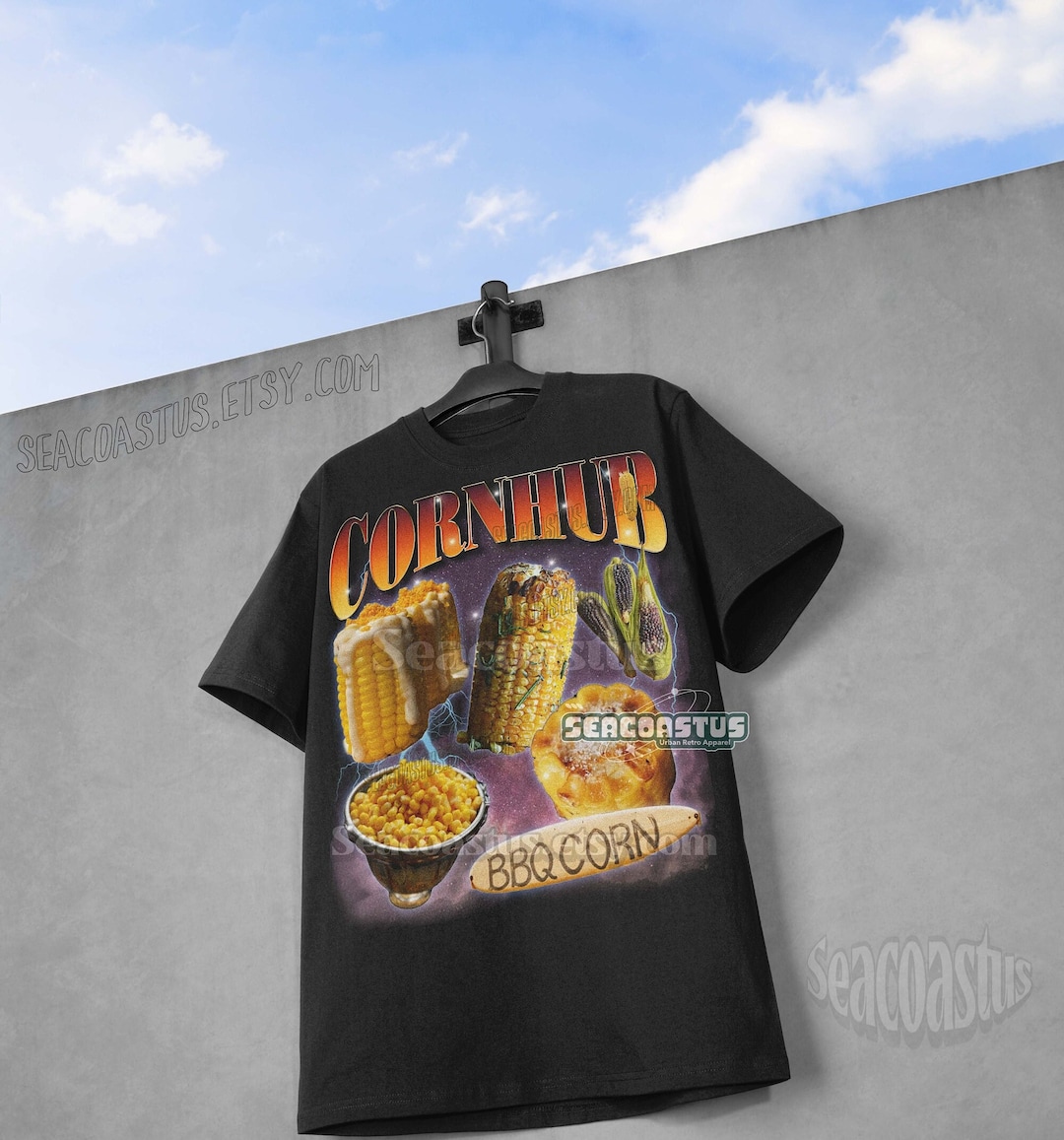 Cornhub Meme Shirt, Meme T-shirt, Weird Shirts, Gag Shirt, 90s Graphic T-shirt, Trendy Funny ...