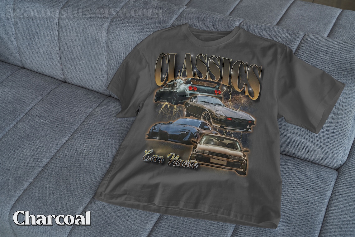 Your Car on Shirt, Retro Custom Car Shirt, Custom Bootleg Rap Tee ...
