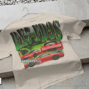 Limited Mazda RX7 FD3S Vintage T-shirt, RX7 T-shirt, 13b-rew Retro 90's ...