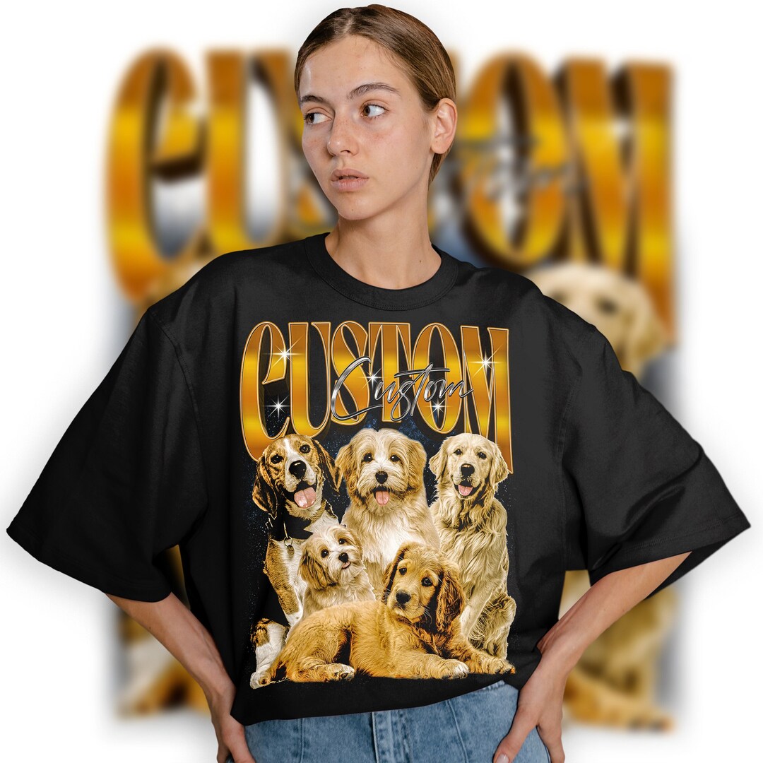Premium Design Custom Pet Rap Tee, Custom Cat Bootleg Shirt, Vintage ...