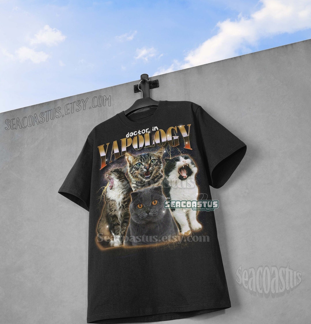 Alpha Male Cat Meme Shirt, Funny Meme T-shirt, Weird Shirts, Graphic ...