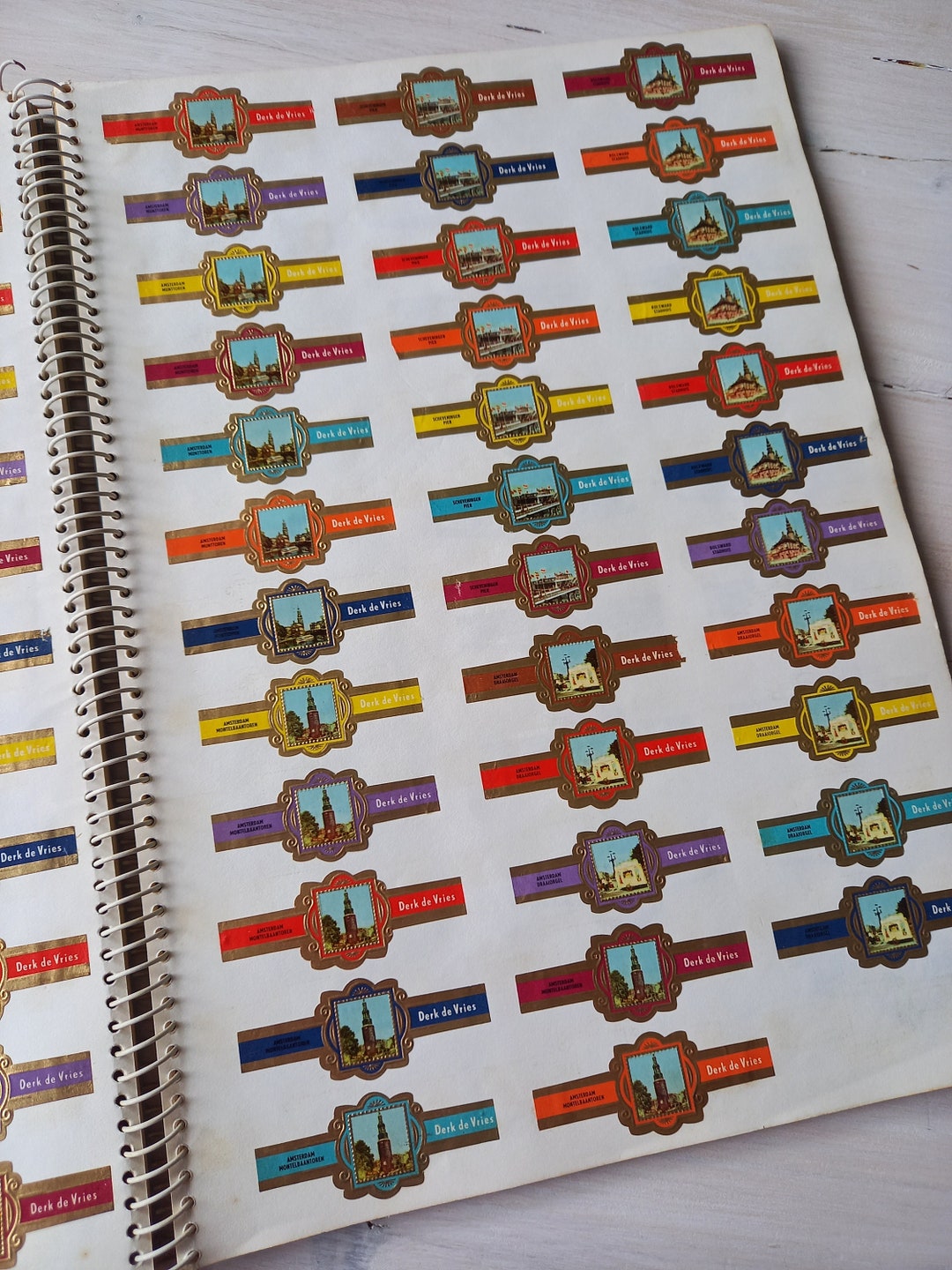 1000+ Vintage CIGAR Label Collector Book ~ Cigar Band COLLECTION ...