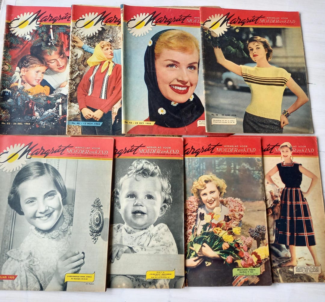 MARGRIET ~ Dutch Magazine ~ Vintage Magazine ~ Womens Magazine ~ Weekly ...