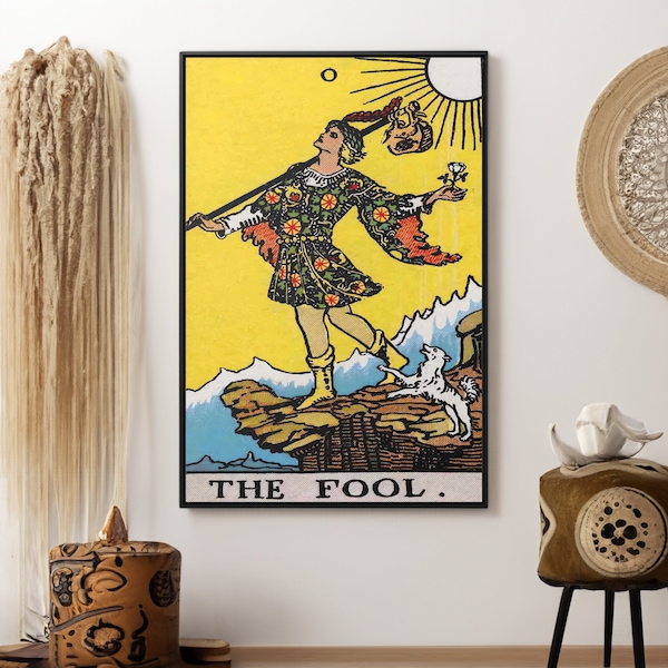 Tarot Card Poster - Etsy