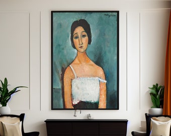 Christina ca. 1916 by Amedeo Modigliani - Etsy