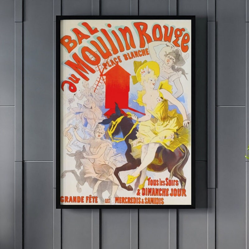 Moulin Rouge Poster - Etsy