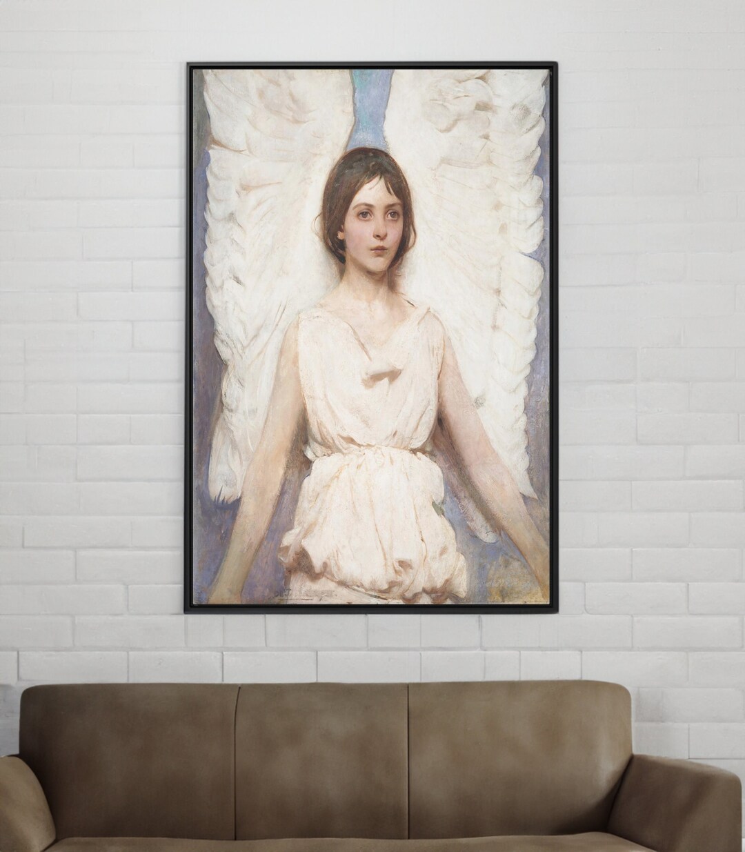 Abbott Handerson Thayer Angel Canvas/poster Wall Art Reproduction ...