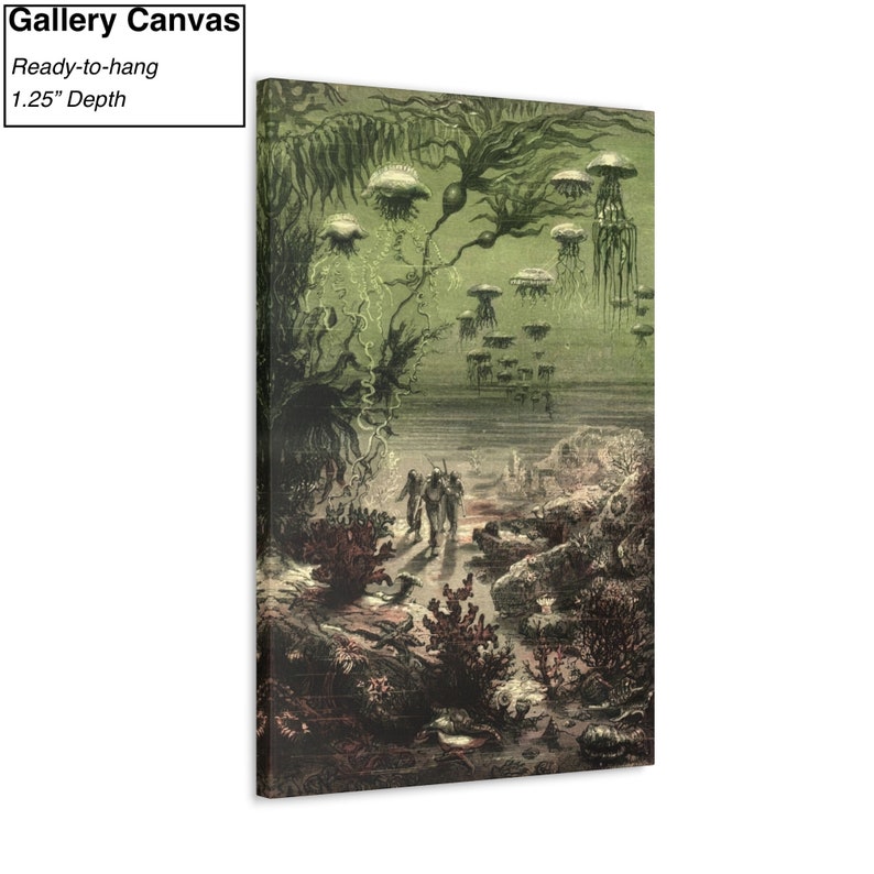 Twenty Thousand Leagues Under the Seas Poster/canvas Print - Etsy