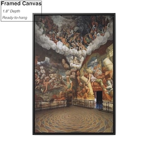 Giulio Romano Fall of the Giants Renaissance Print: Canvas or Poster ...
