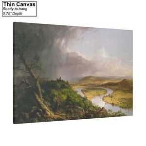 Thomas Cole the Oxbow Canvas/poster Wall Art Reproduction, Romanticism ...
