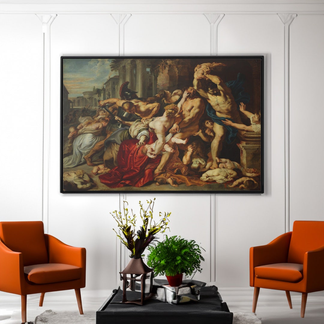 Rubens Massacre of the Innocents Art Reproduction: Flemish Baroque ...