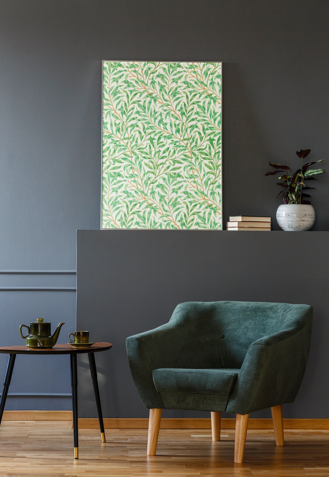 William Morris Willow Bough Art Print: Art Nouveau Floral Wall Decor - Etsy