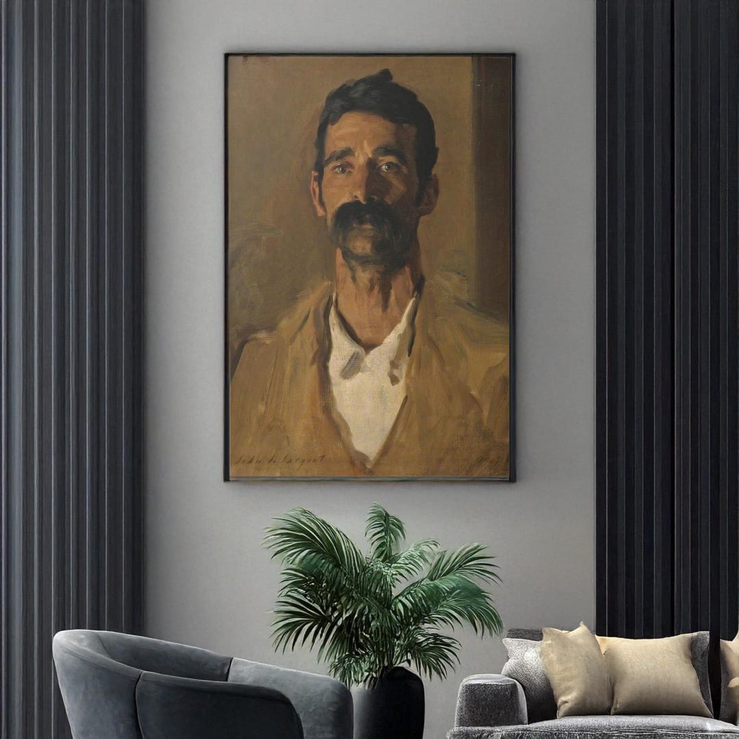 John Singer Sargent Sicilian Peasant Canvas/poster Wall Art ...