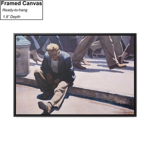 Maynard Dixon Forgotten Man (1934) Canvas/poster Art Reproduction ...