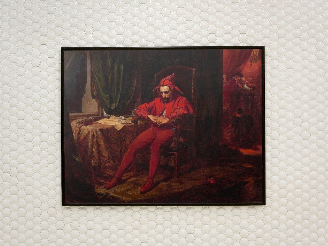 Jan Matejko Stanczyk Canvas/poster Art Reproduction, History Painting ...