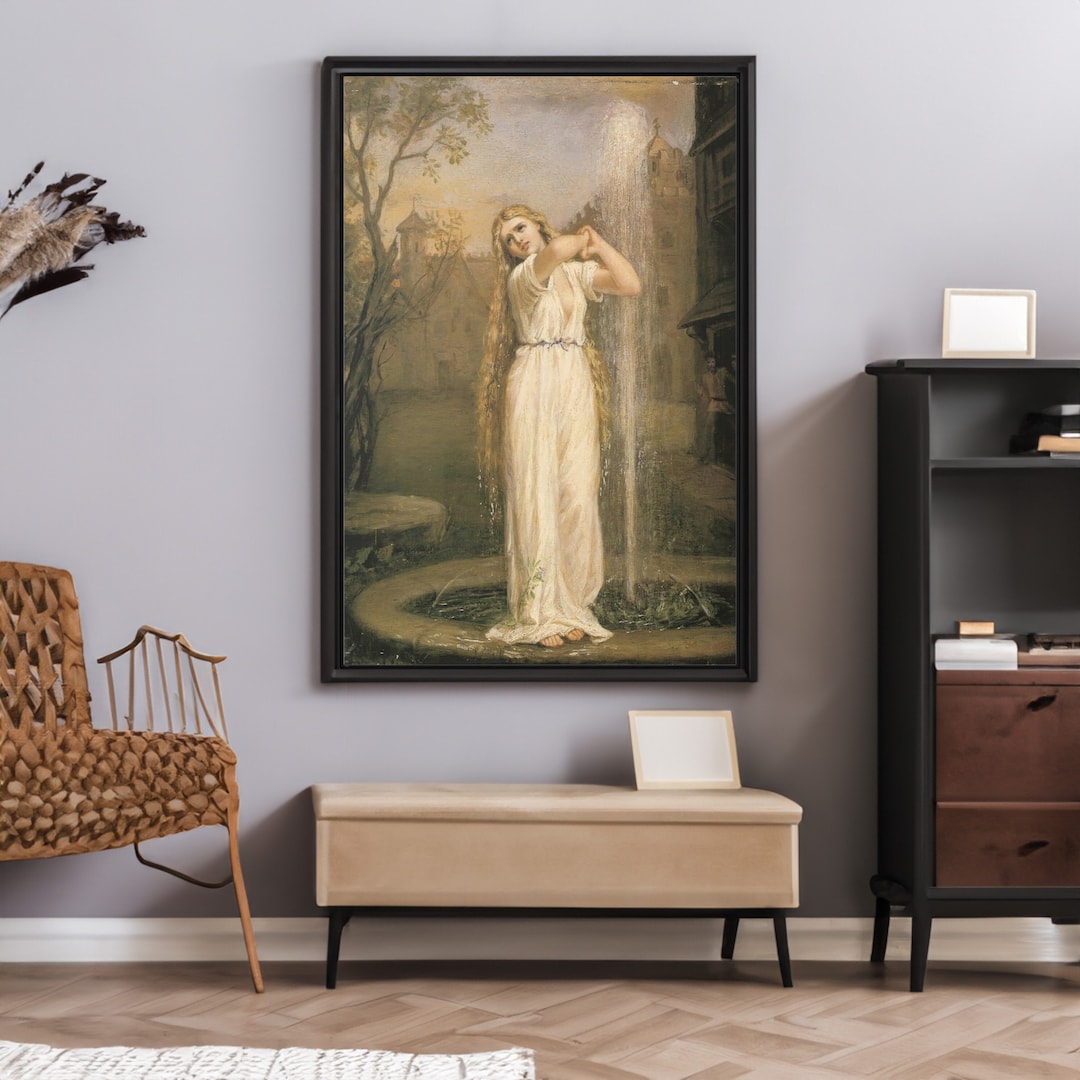 John William Waterhouse Undine Canvas/poster Wall Art, Romanticism Art ...